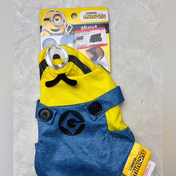Small Pets | Illumination Minions Hamster Pet Costume Yellow Halloween ...